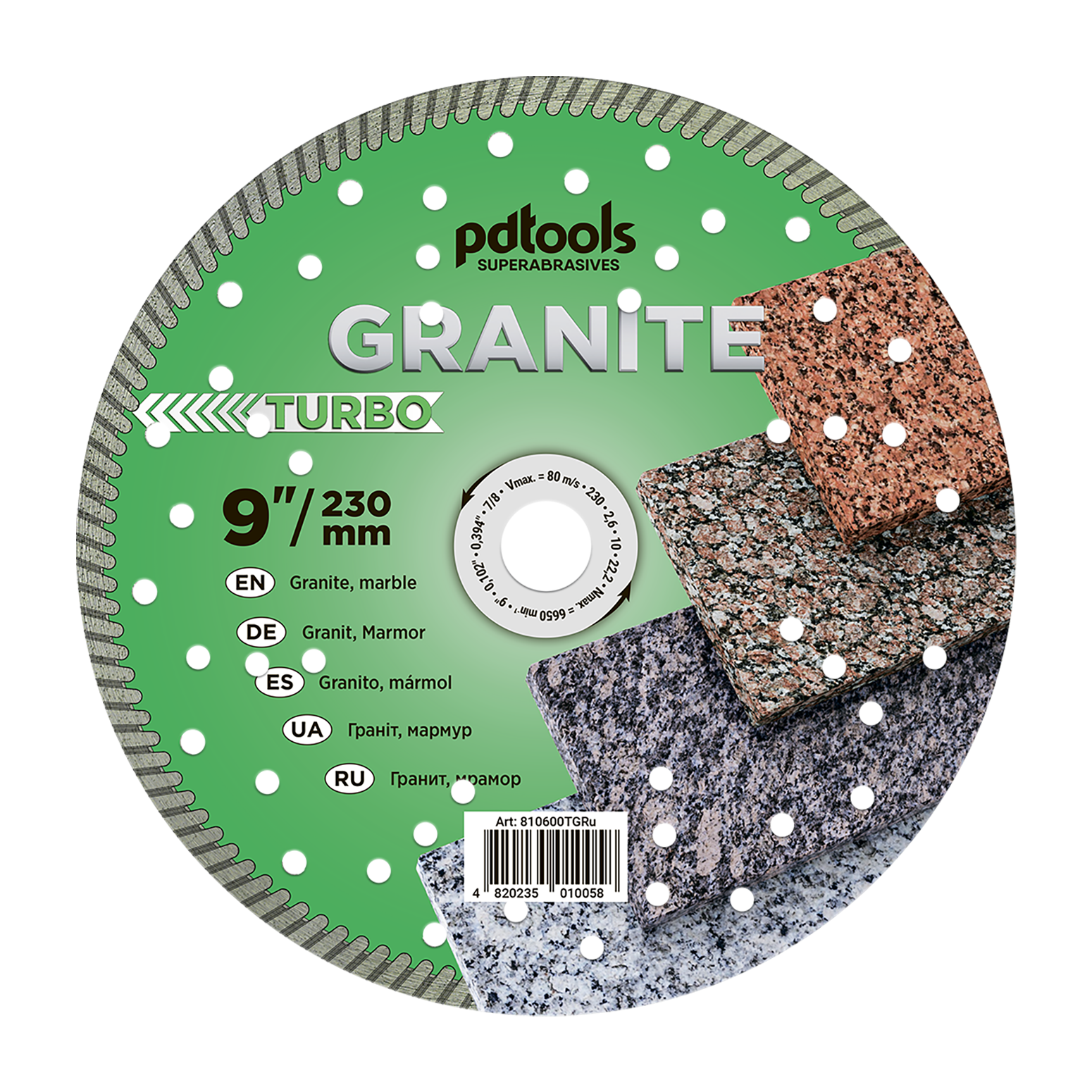 1A1R Turbo Granite | POLTAVA DIAMOND TOOLS